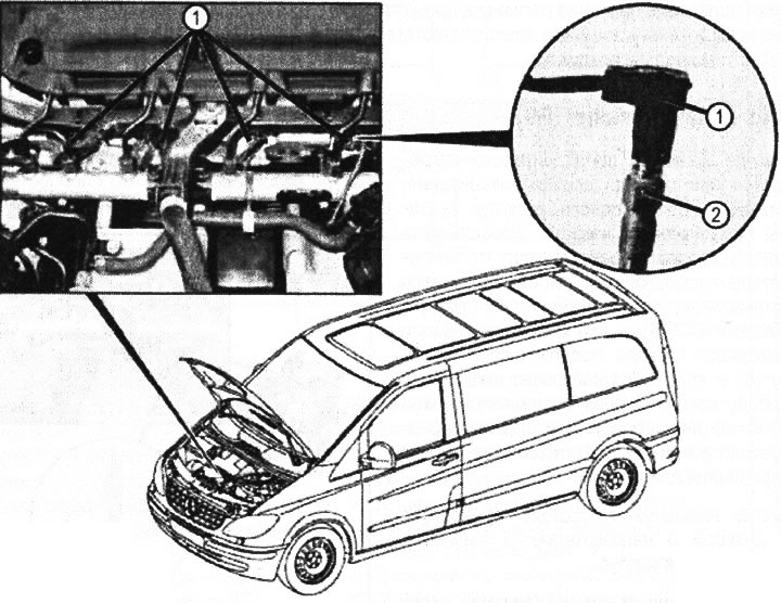 Žarnice (R9) (Mercedes-Benz Vito 2 2003-2014, dizel: Električna oprema ...
