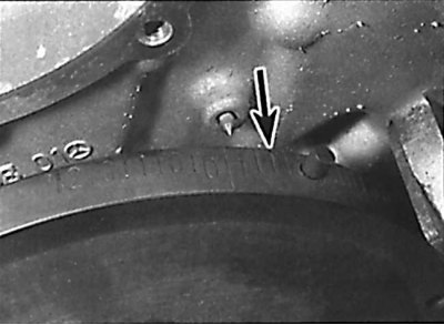 Ignition timing angle (Mercedes-Benz W124 1984-1995: Power unit ...