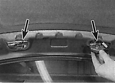 Hood — removal, installation and adjustment (Mercedes-Benz W124 1984 ...