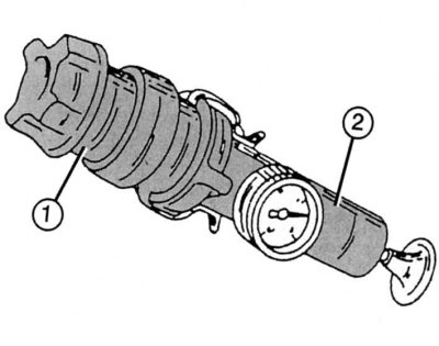Overpressure and radiator fan (Mercedes-Benz W210 1996-2002: Diesel ...