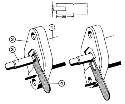 Checking the wear of clutch components (Mercedes-Benz W210 1996-2002 ...