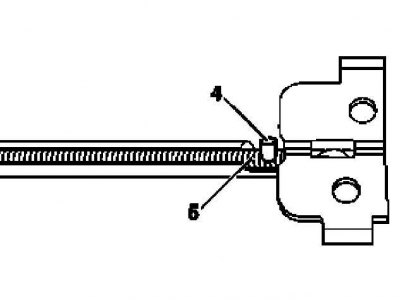 Removal and installation the sunroof drive cable (Mercedes-Benz W463 ...