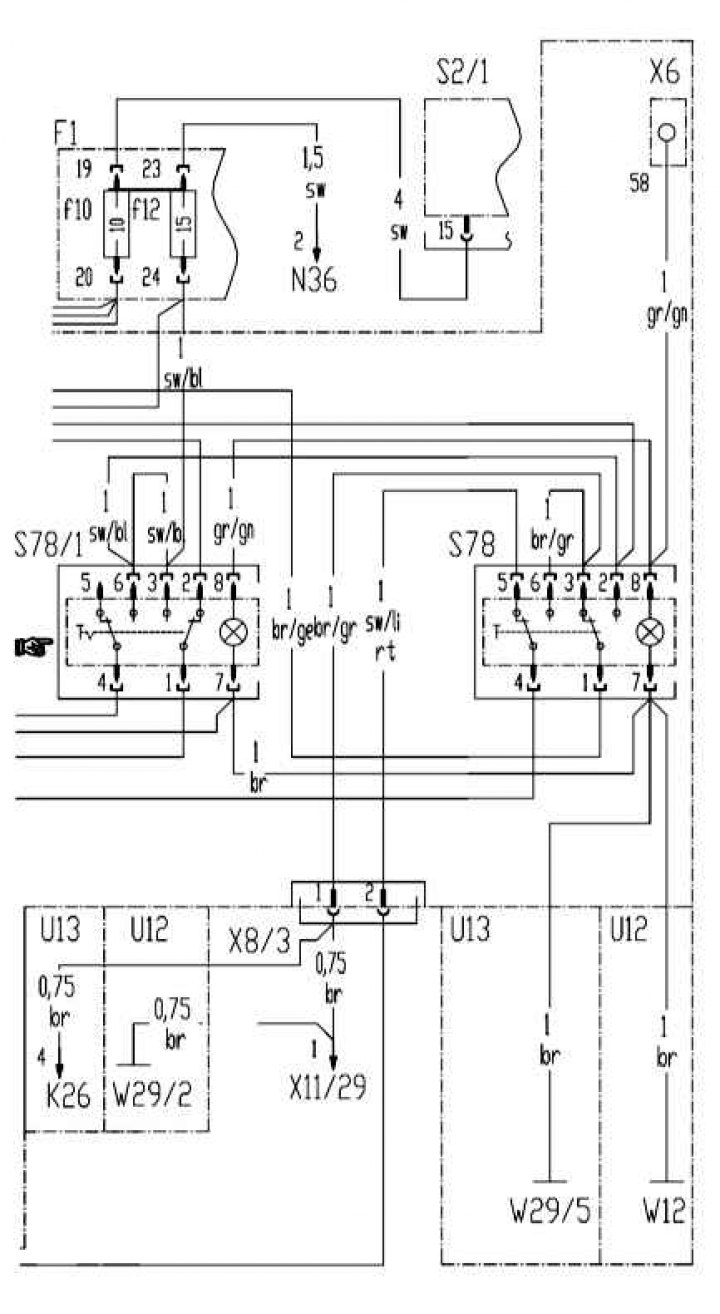 Windscreen wipers (petrol models) (Mercedes-Benz W463 (Gelandewagen ...
