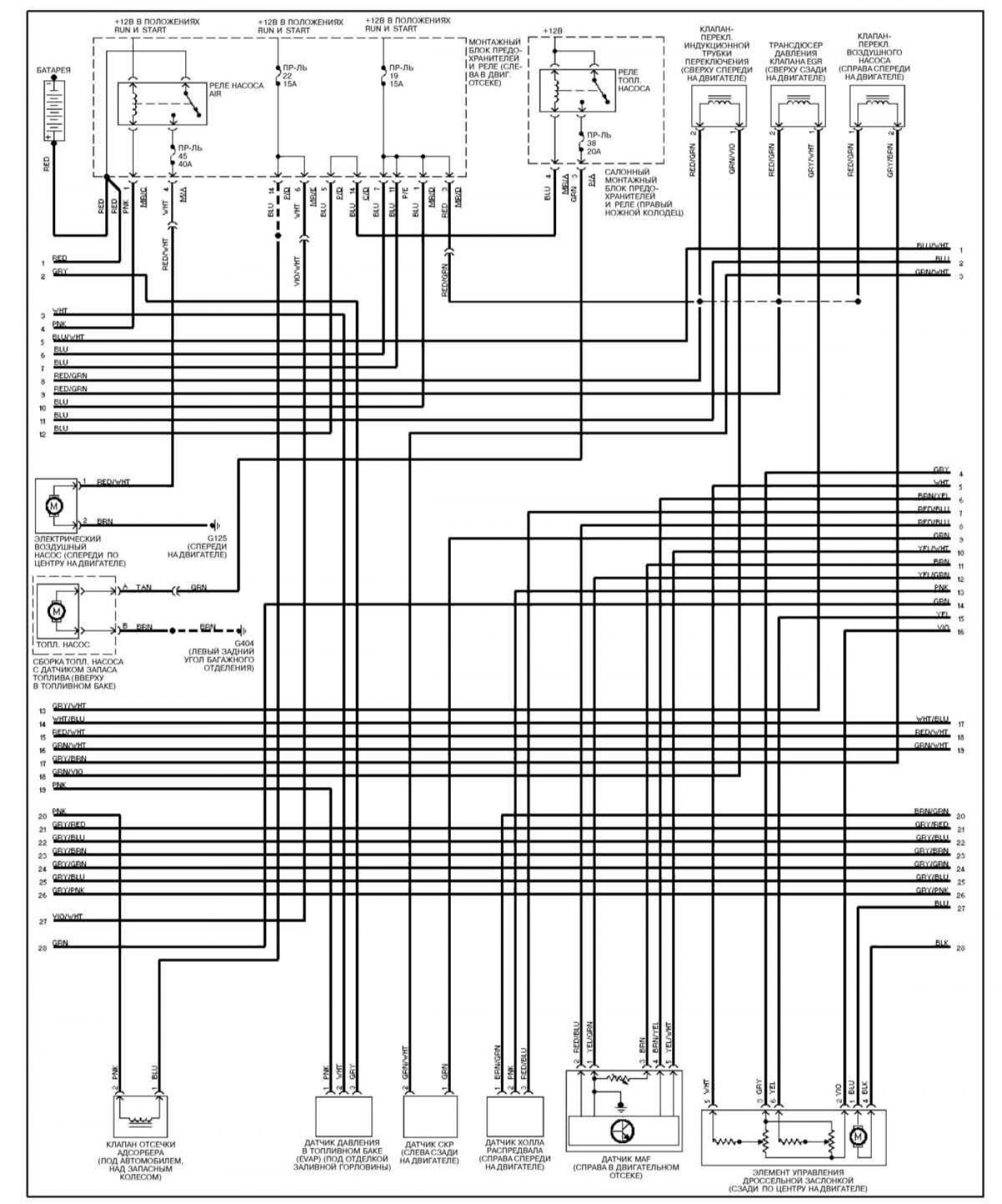 Engine Management System (ML 430) (Mercedes-Benz W163 (GLE-Class) 1997 ...