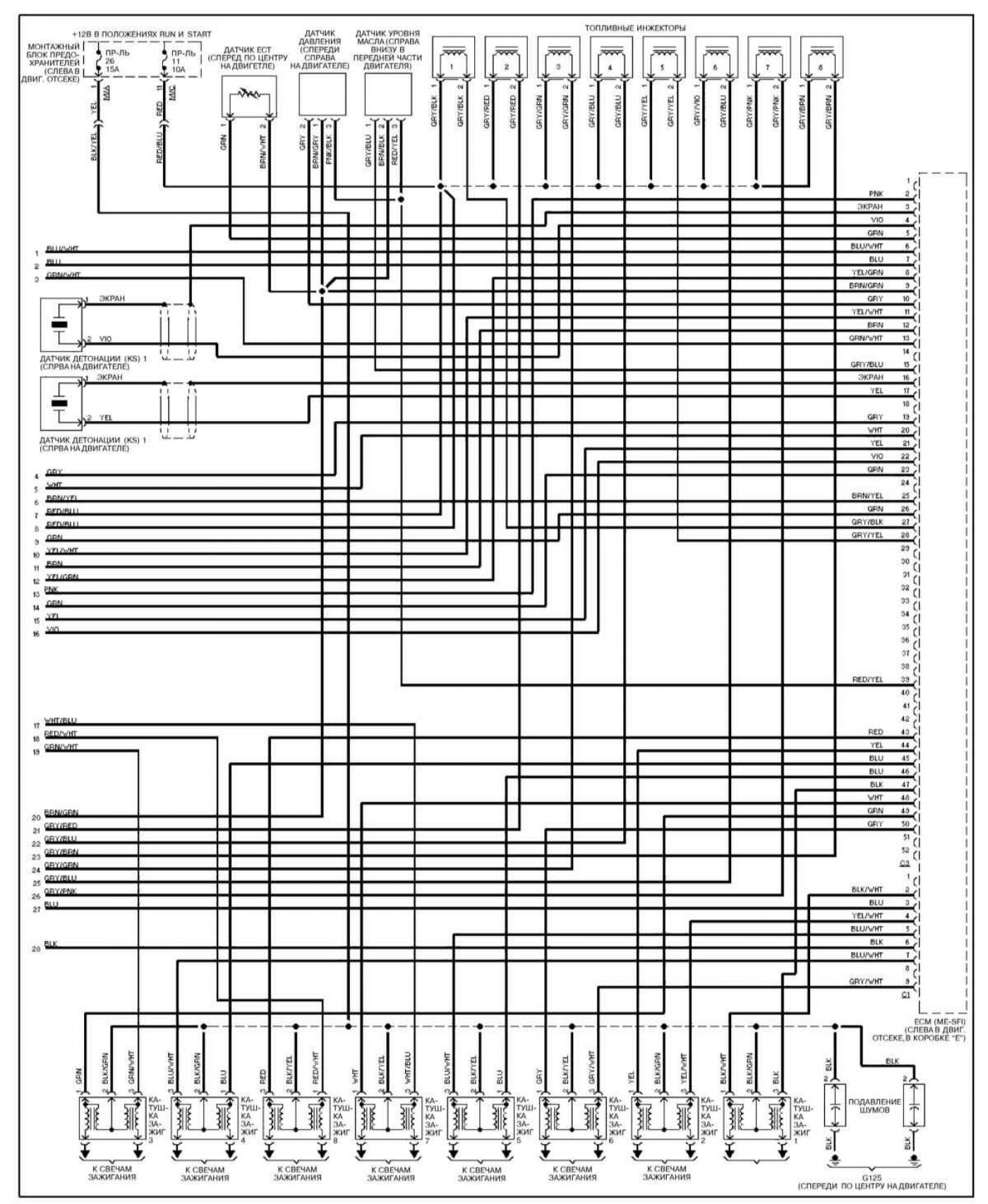 Engine Management System (ML 430) (Mercedes-Benz W163 (GLE-Class) 1997 ...