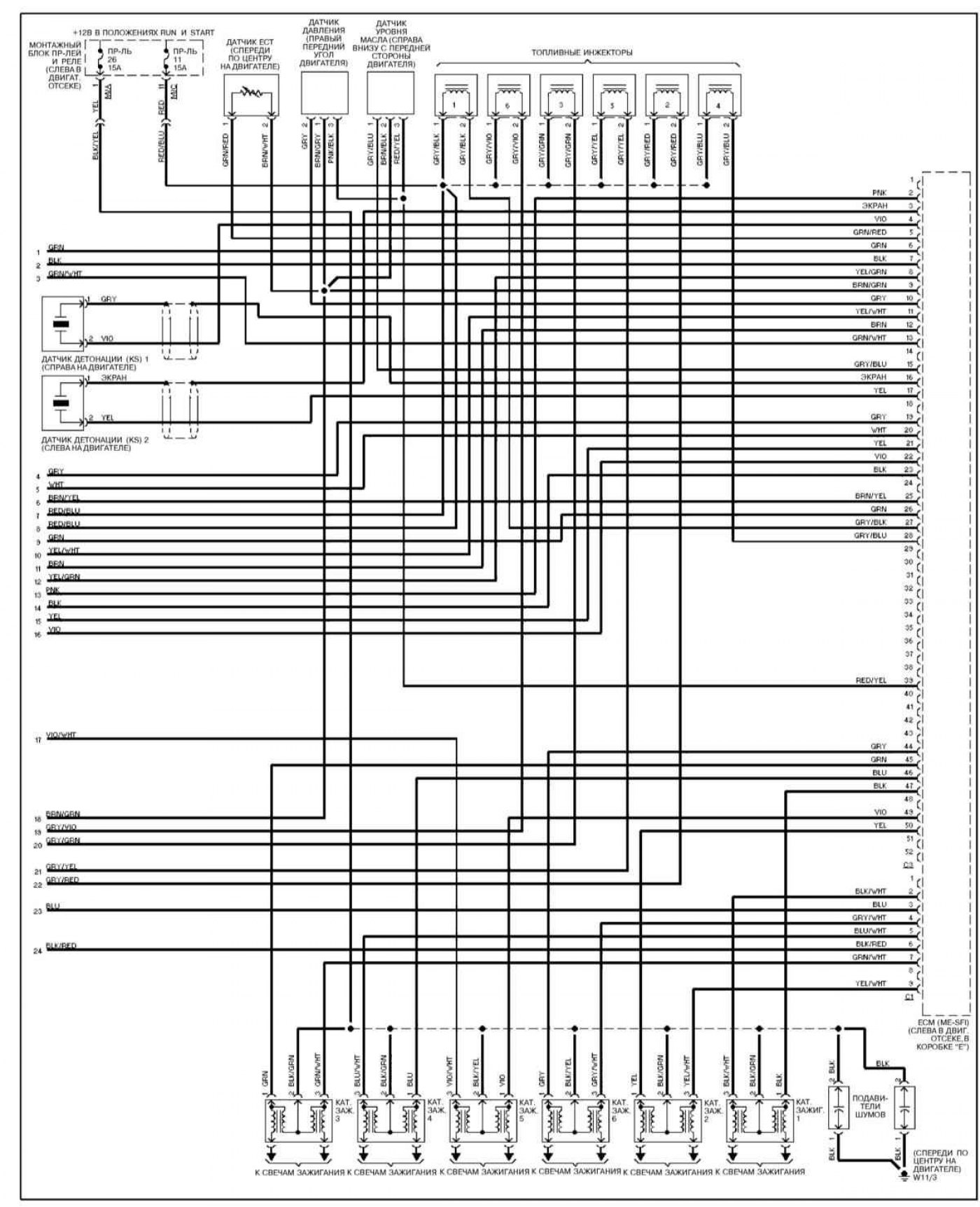 Engine Management System (ML 320) (Mercedes-Benz W163 (GLE-Class) 1997 ...