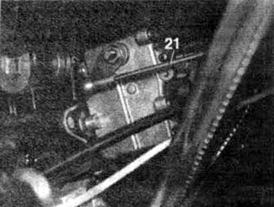 Adjusting the tempomat (Mercedes-Benz W126 1979-1991, petrol: Power ...